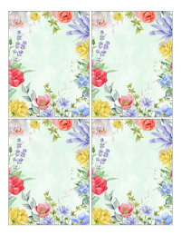 Printable bookmarks and cards